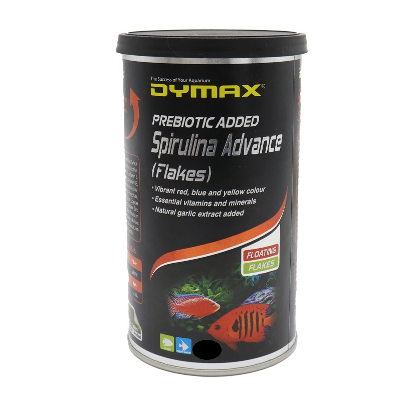 Dymax Spirulina Advance 150g Floating Flakes – Hurstville Aquarium