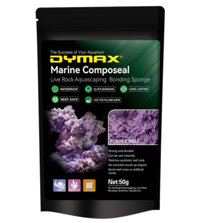 Dymax Marine Composeal Bonding Purple Reef 50g – Hurstville Aquarium