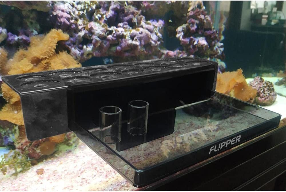 -Flipper Magnetic Frag Station Rack Black-Hurstville Aquarium