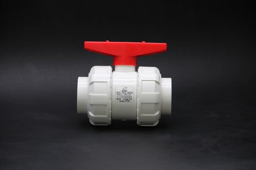 -Sanking Plumbing White True Union Ball Valve 40mm-Hurstville Aquarium