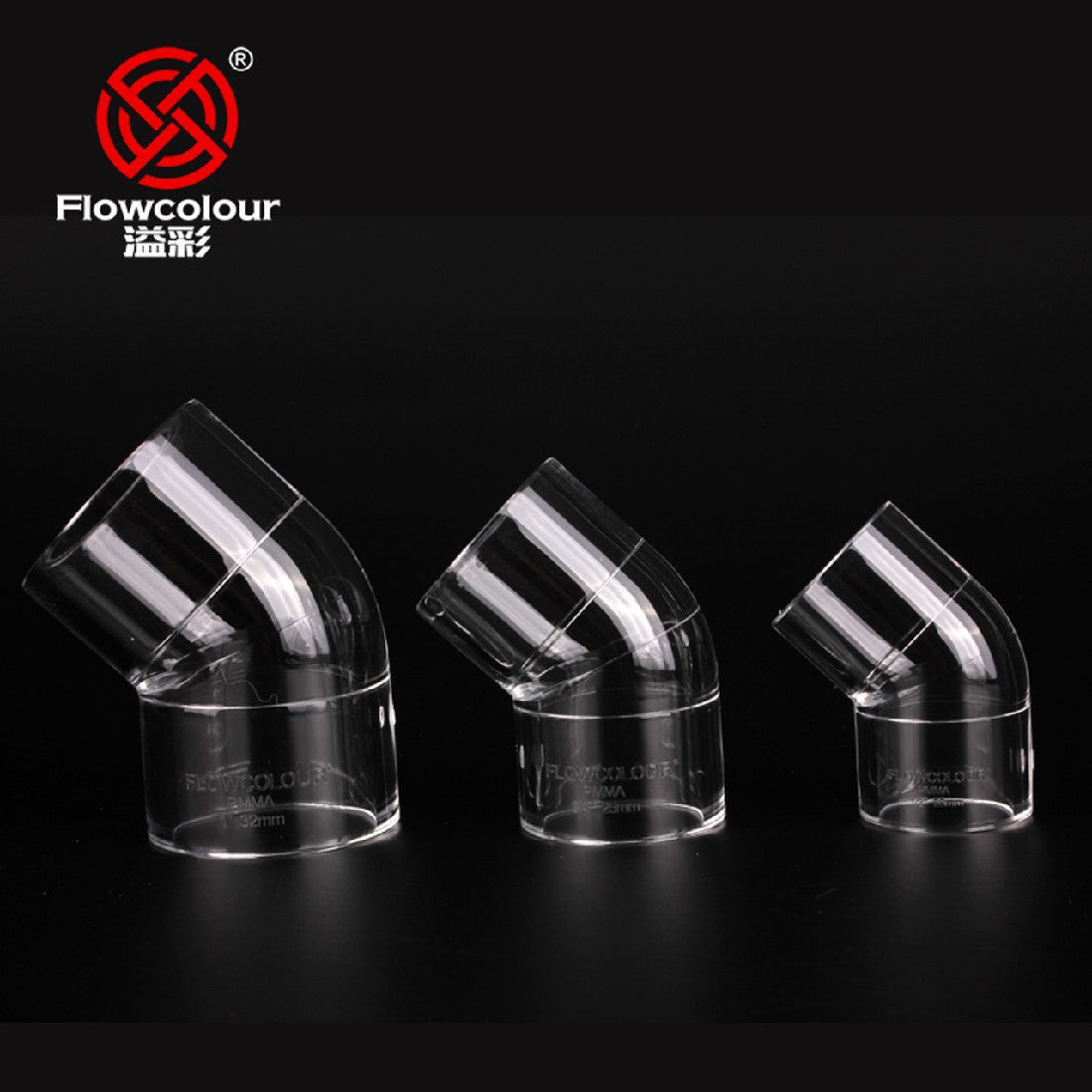 Sanking Plumbing Clear Din Acrylic 45 Degree Elbow 25mm – Hurstville ...