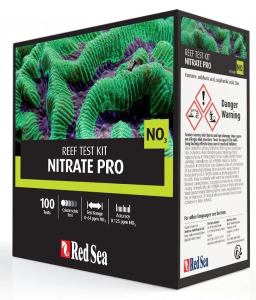 -Red Sea Nitrate Pro Testing Kit - 100 Tests-Hurstville Aquarium