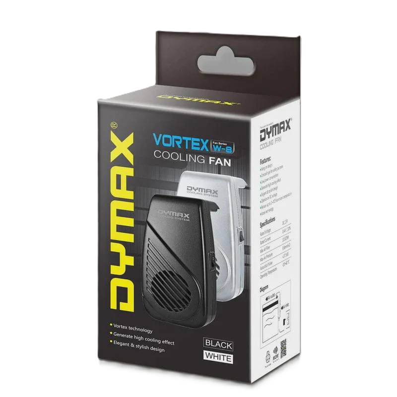 Dymax Vortex Cooling Fan W-8 - Black – Hurstville Aquarium