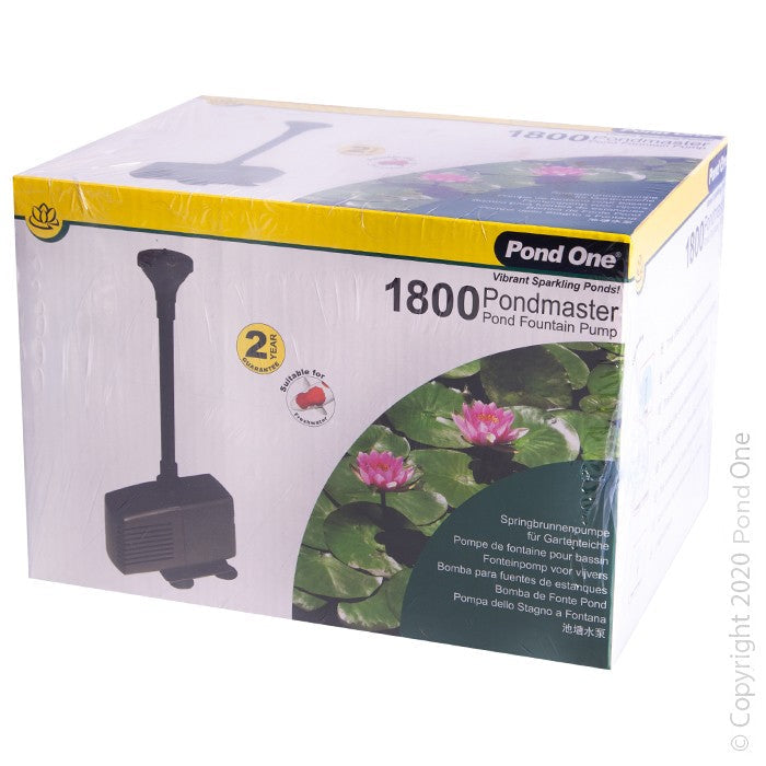 Pond One Pondmaster 1800 Fountain Pump – Hurstville Aquarium