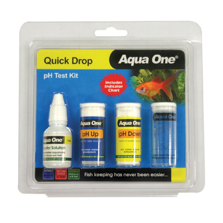 Aqua One Quickdrop Ph 6 To 7.8 Test Kit 100 Tests (92000) – Hurstville ...