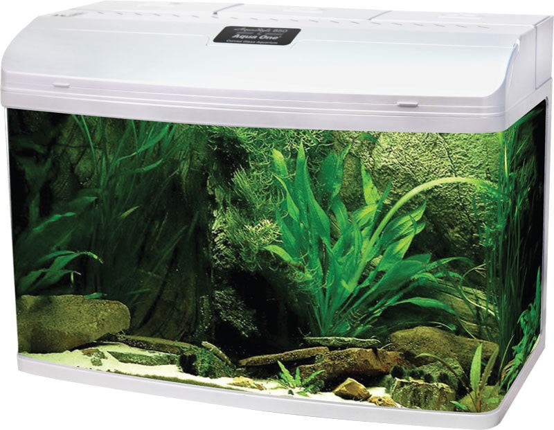 aquarium-Aqua One Aquastyle 850 Tank Gloss White-Hurstville Aquarium