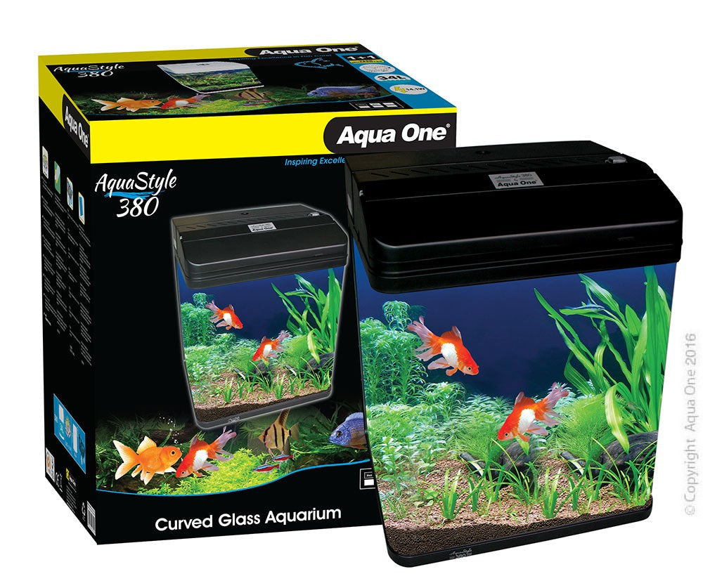 Aqua One Aquastyle 380 Gloss Black-Aqua One Aquastyle 380 Gloss Black ...