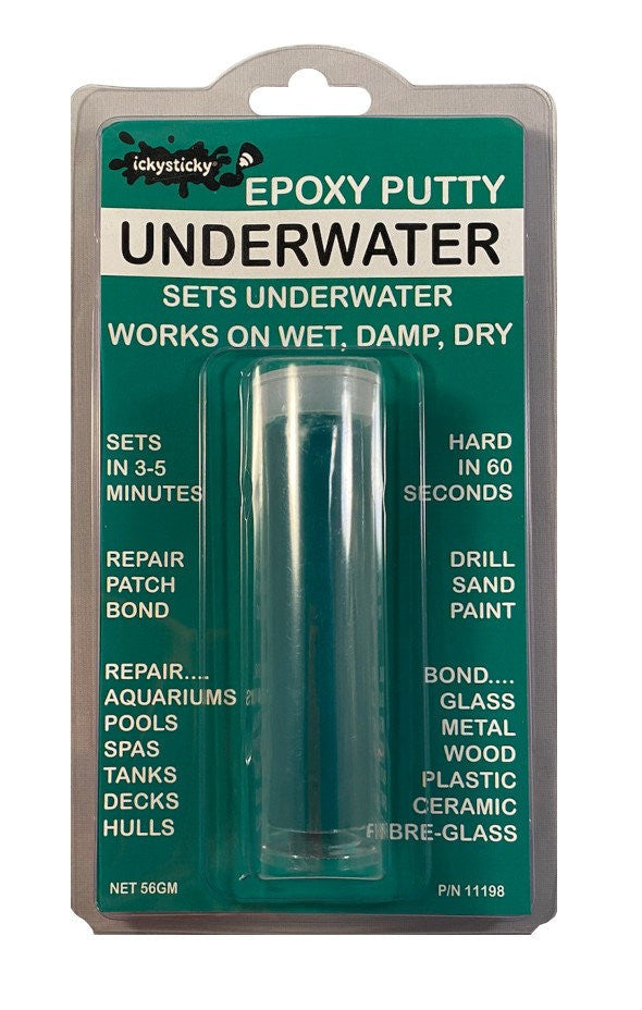 Ickysticky Underwater Epoxy Putty 56g – Hurstville Aquarium
